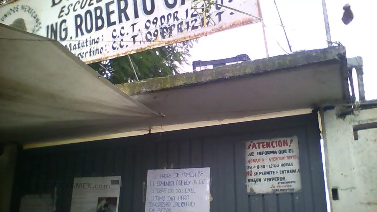 Ing. Roberto Gayol CCT 09DPR1216U - Primaria