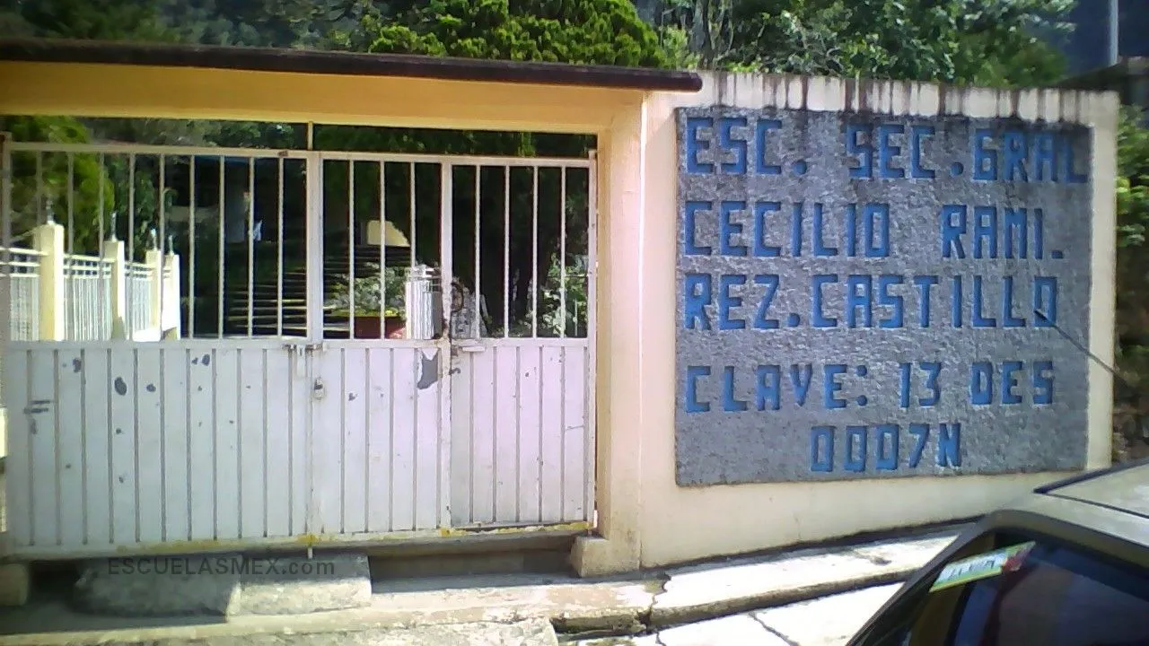 Cecilio Ramirez Castillo CCT 13DES0007N - Secundaria