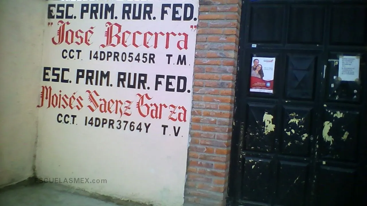 Jose Becerra CCT 14DPR0545R - Primaria