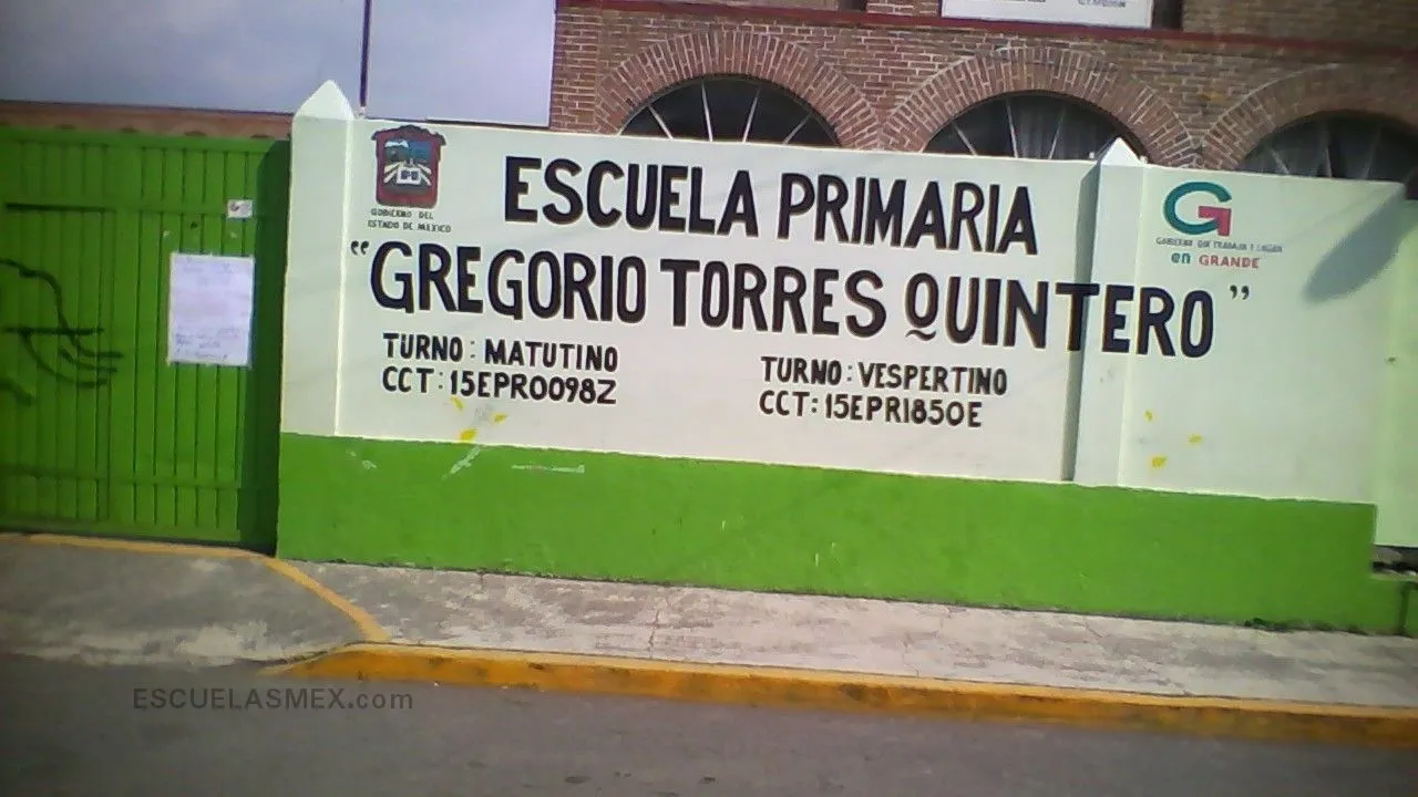 Gregorio Torres Quintero CCT 15EPR1850E - Primaria