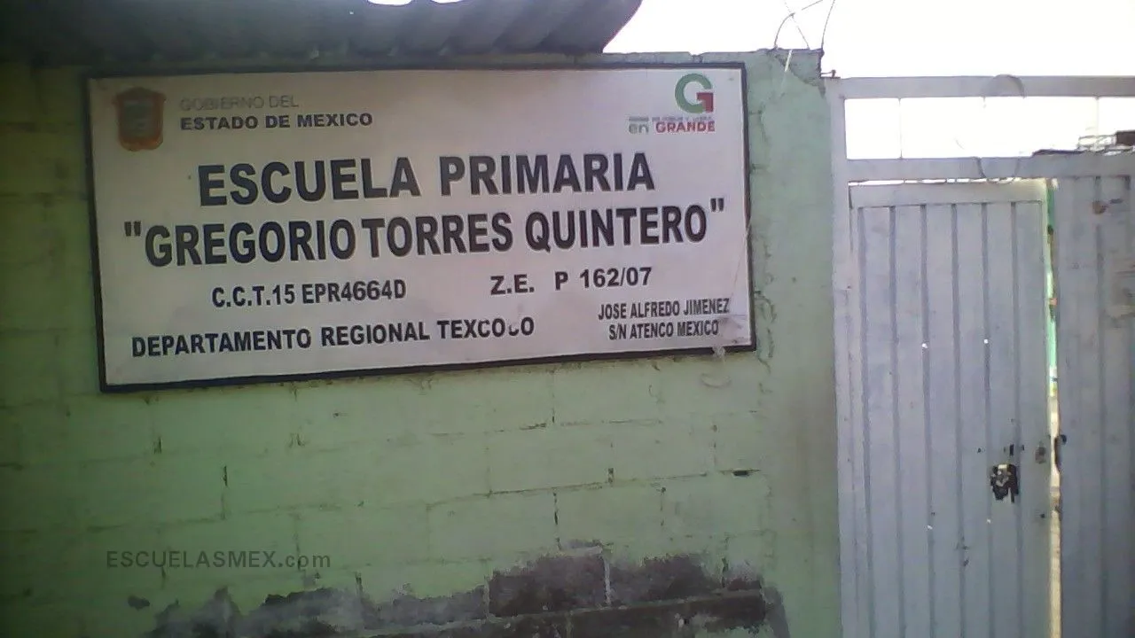 Gregorio Torres Quintero CCT 15EPR4664D - Primaria