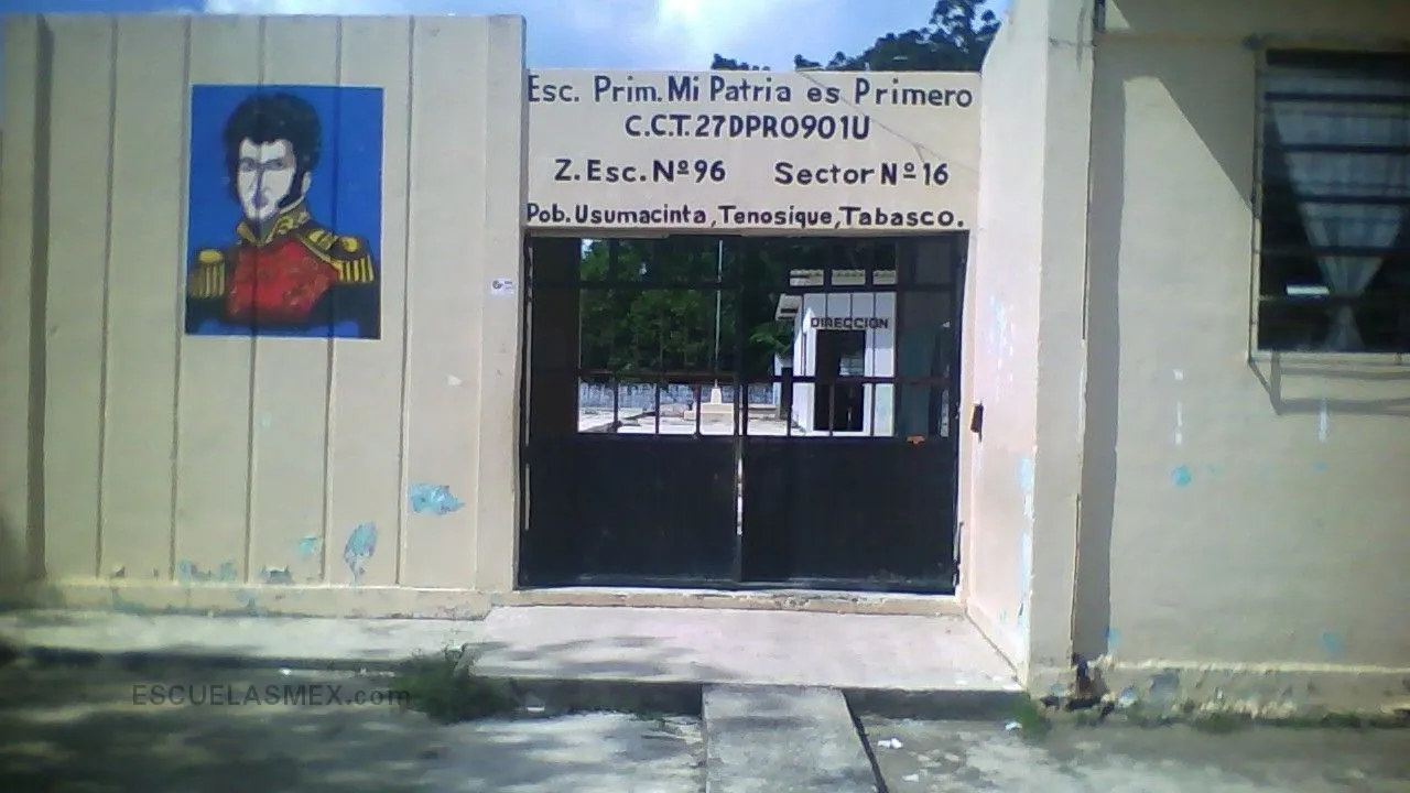 Primaria Mi Patria Es Primero CCT 27DPR0901U en Tenosique, Tab.