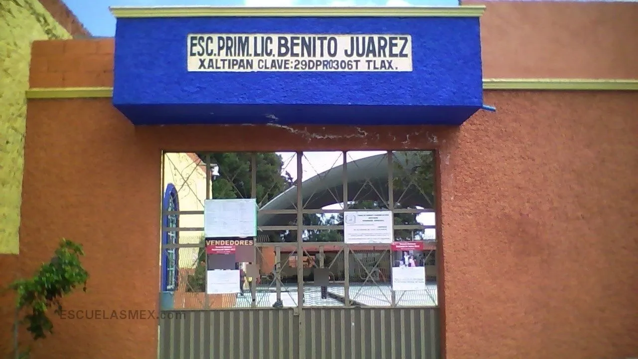 Primaria Lic Benito Juarez Cct 29dpr0306t En Contla De Juan Cuamatzi