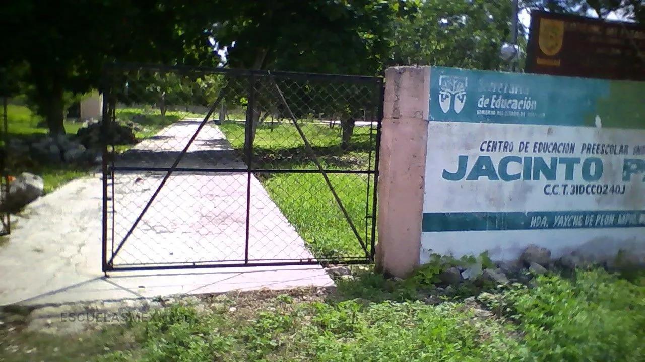 Preescolar Indígena Jacinto Pat CCT 31DCC0240J en Ucú, Yuc.